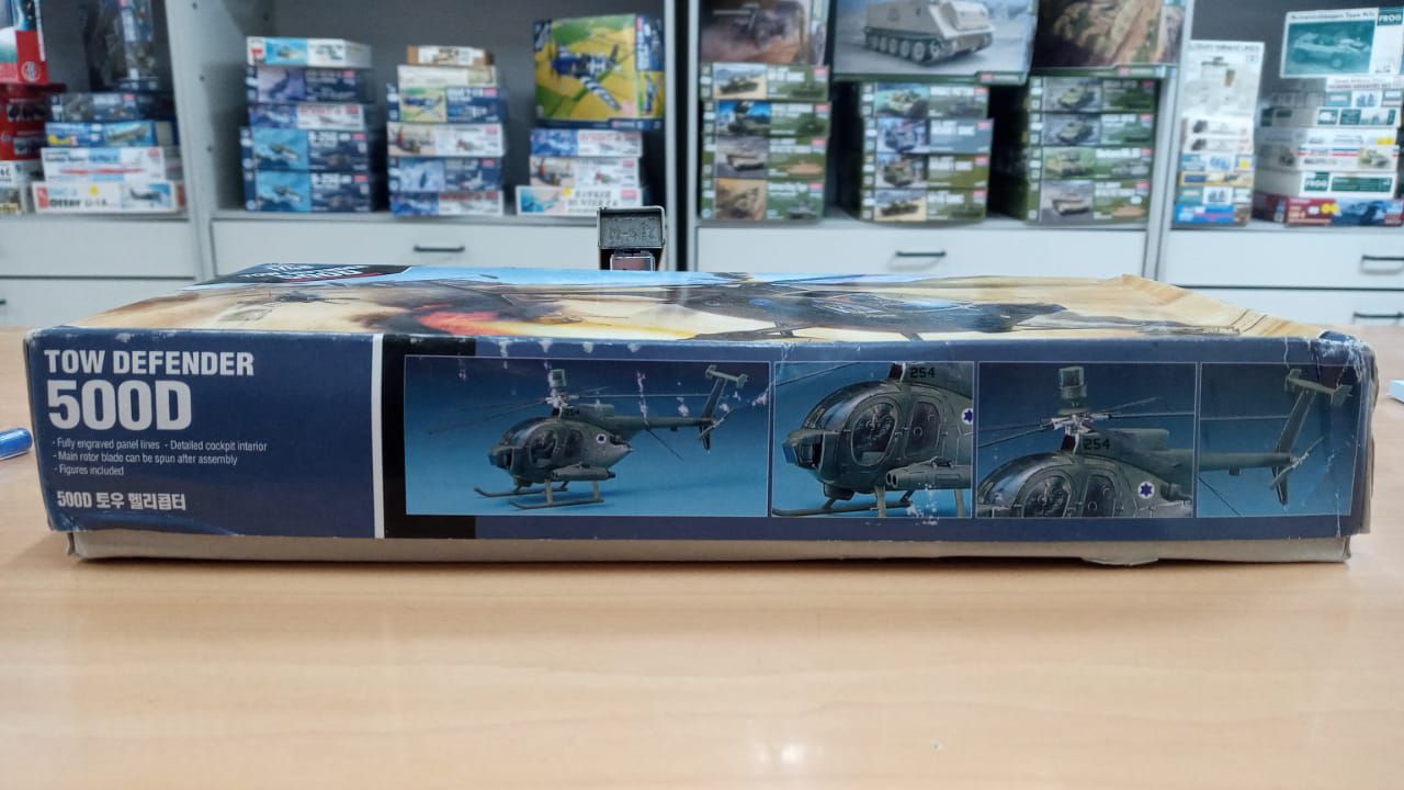 Academy - Hughes 500D "Israel Tow Defender" - 1/48 (Sucata) - HTC ...
