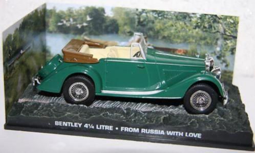 Coleção James Bond 007 Eaglemoss - Bentley 4 1/4 Litre - Moscou Contra ...