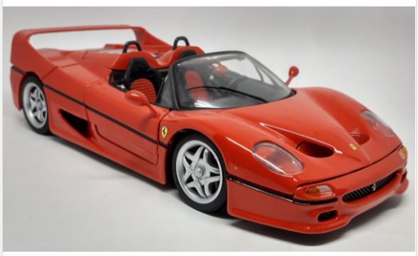 Collezione Shell/Ferrari - Ferrari F50 1995 - 1/18 - HTC - MODELISMO