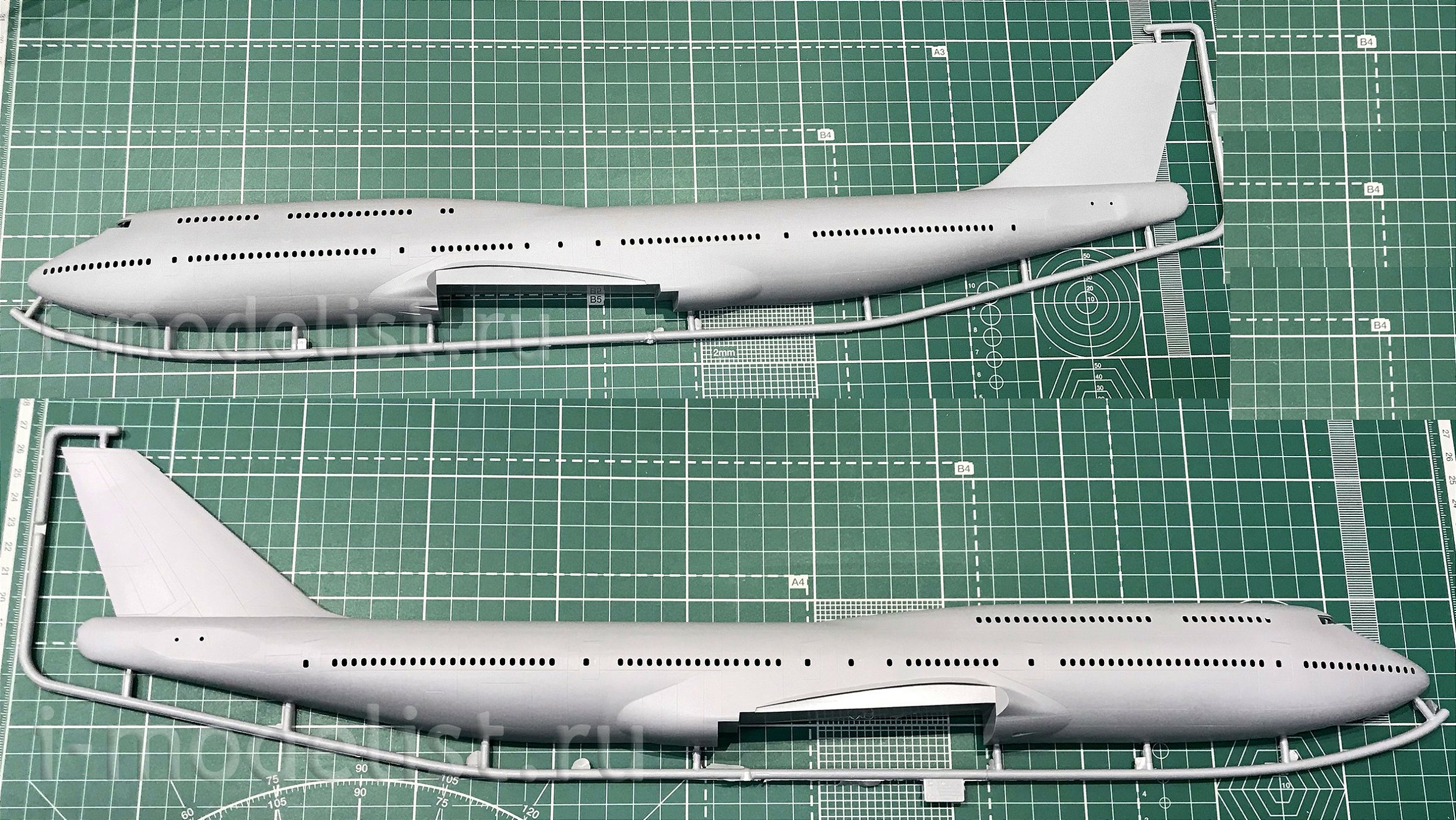 Zvezda - Civil Airliner Boeing 747-8 - 1/144 - HTC - MODELISMO