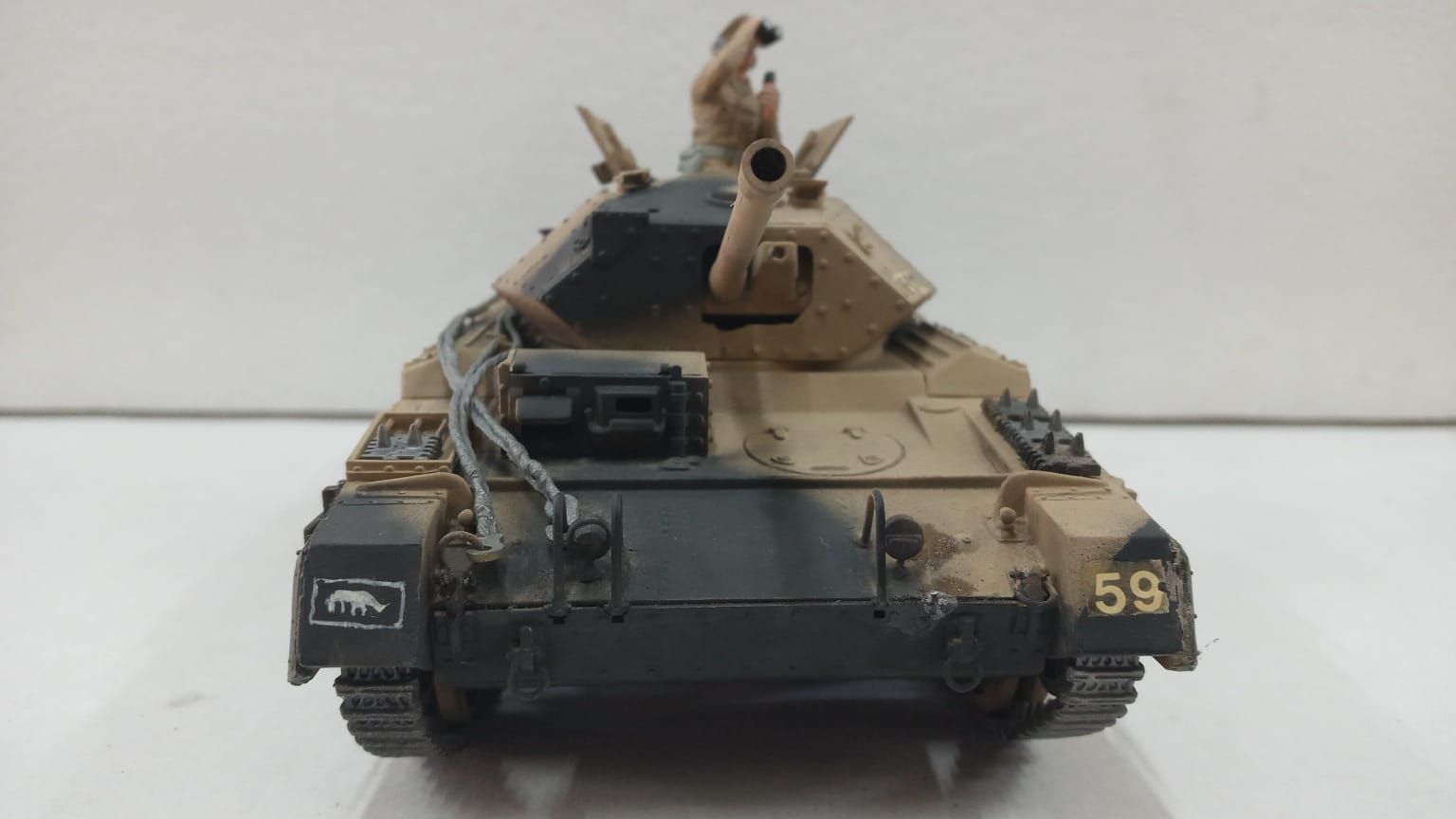 Kits Montados - Crusader (Reino Unido) - 1/35 - HTC - MODELISMO