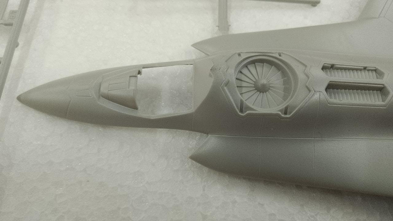 Sucata - Árvore do modelo Lockheed XF-35 JSF Prototype da Italeri - 1/ ...