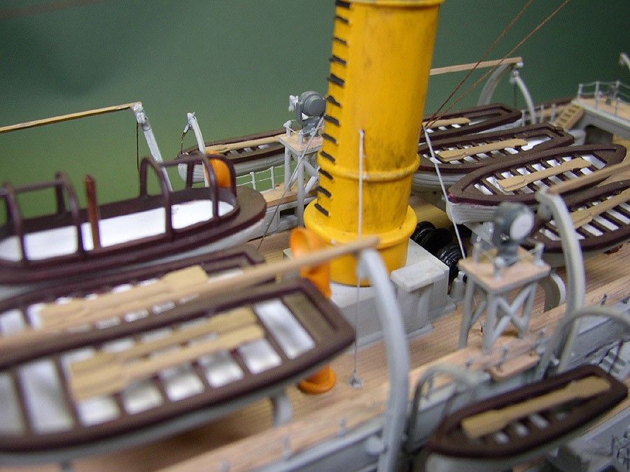 Revell - Cruiser USS Olympia - 1/232 - HTC - MODELISMO