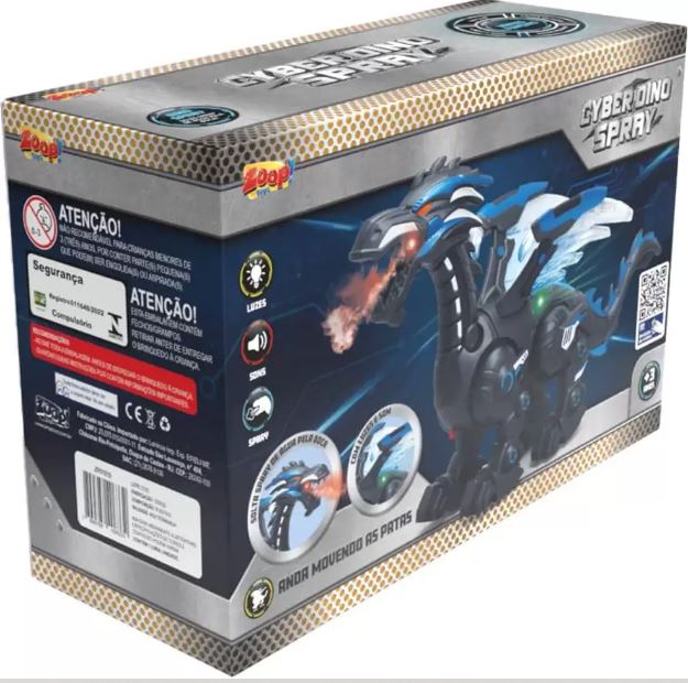ZOOP - Cyber Dino Spray - HTC - MODELISMO