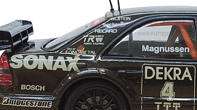 Minichamps - Mercedes-Benz C180 DTM 1995 - 1/43 - HTC - MODELISMO