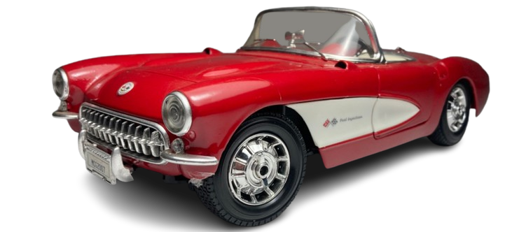 Maisto - Chevrolet Corvette 1957 - 1/18 - HTC - MODELISMO