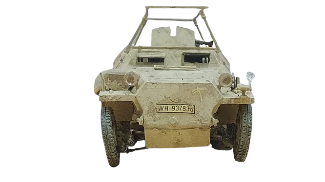 Sucatas - Rommel's Halftrack Sd.Kfz.250 Greif Revell Kiko - 1/32 - HTC ...