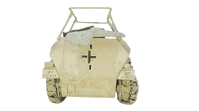 Sucatas - Rommel's Halftrack Sd.Kfz.250 Greif Revell Kiko - 1/32 - HTC ...