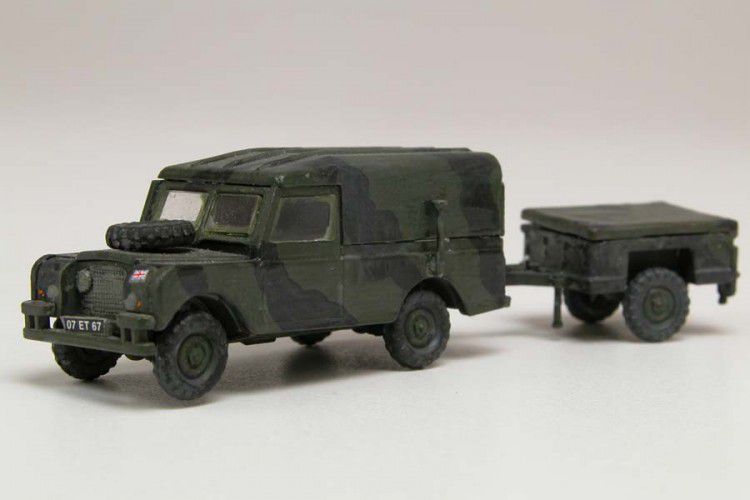 AirFix - LWB Land Rover & Trailer (Hard Top) - 1/76 - HTC - MODELISMO