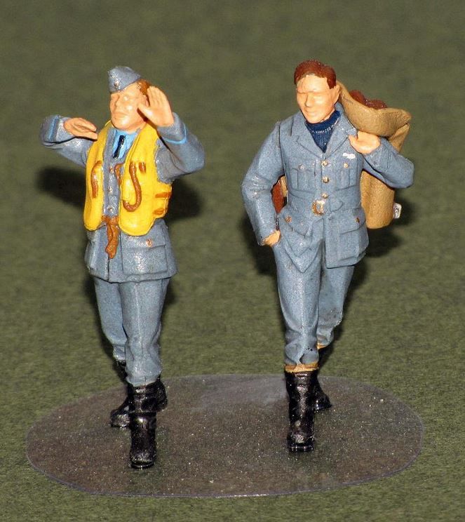 AirFix - WWII RAF Ground Crew - 1/48 - HTC - MODELISMO