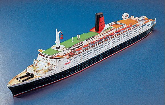 Schreiber-Bogen - Queen Elizabeth 2 - 1/400 - HTC - MODELISMO