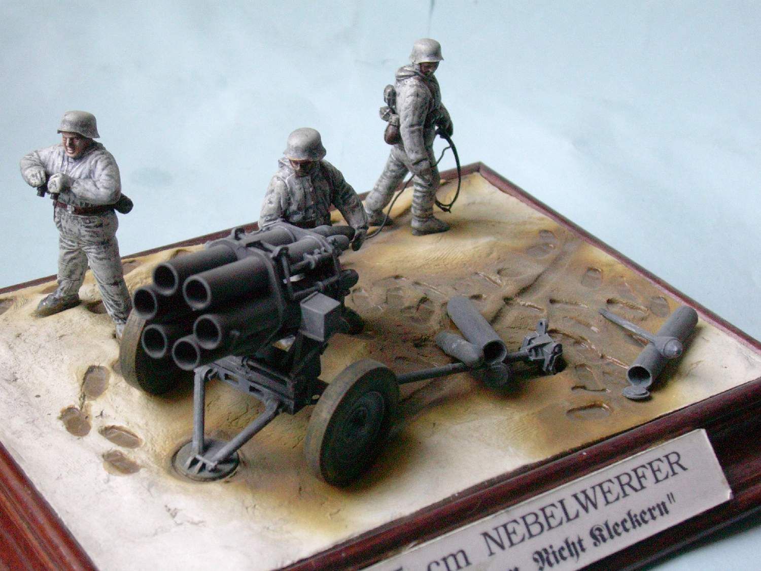 ESCI - NEBELWERFER 41 (GERMAN SMOKE UNIT) - 1/35 - HTC - MODELISMO