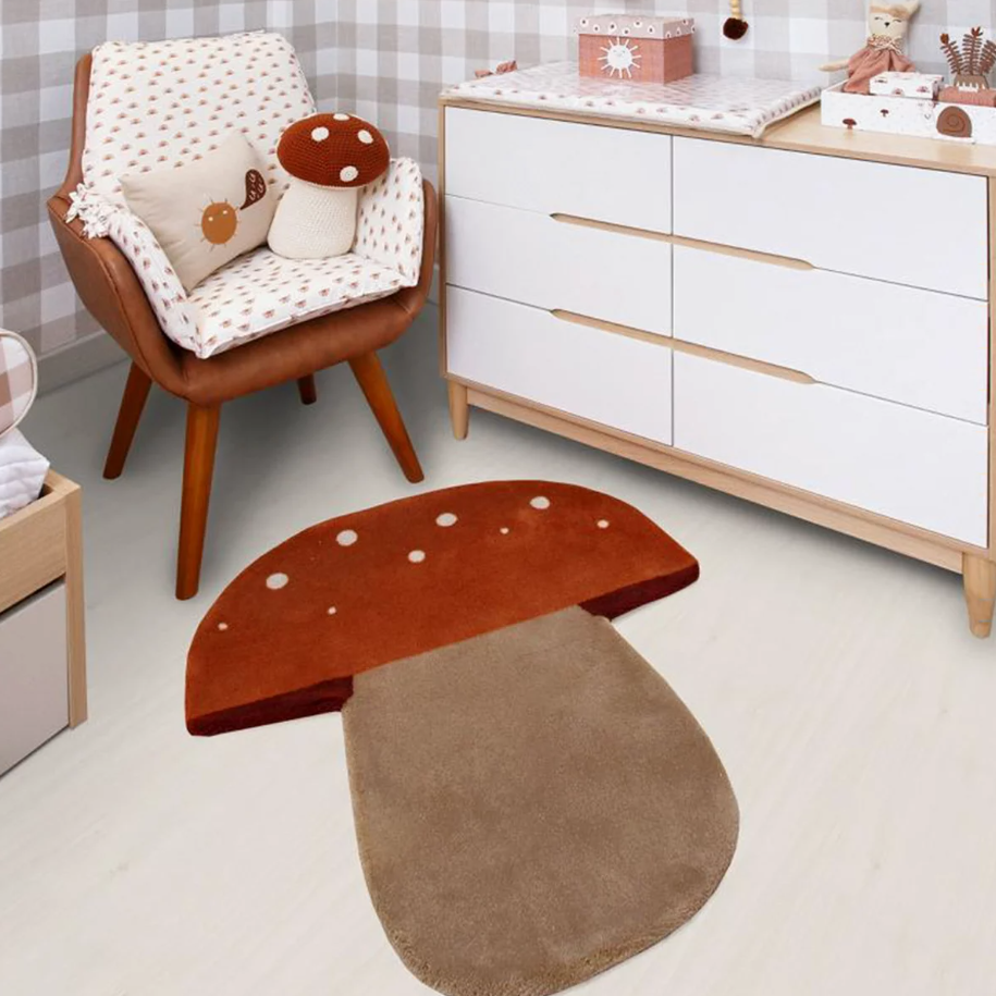 Tapete - Cogumelo - redondo - ABC de Bebê - Loja de Móveis para Quarto ...