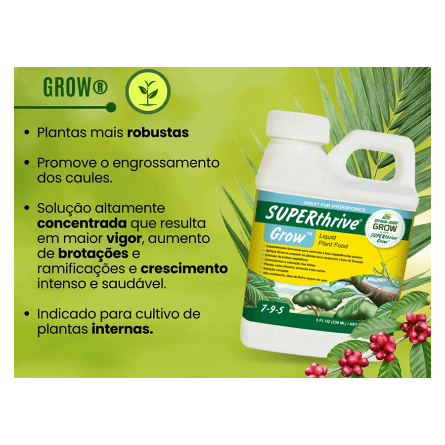 Fertilizante Superthrive Grow | GrowFert - GrowFert: Cultivo em ...