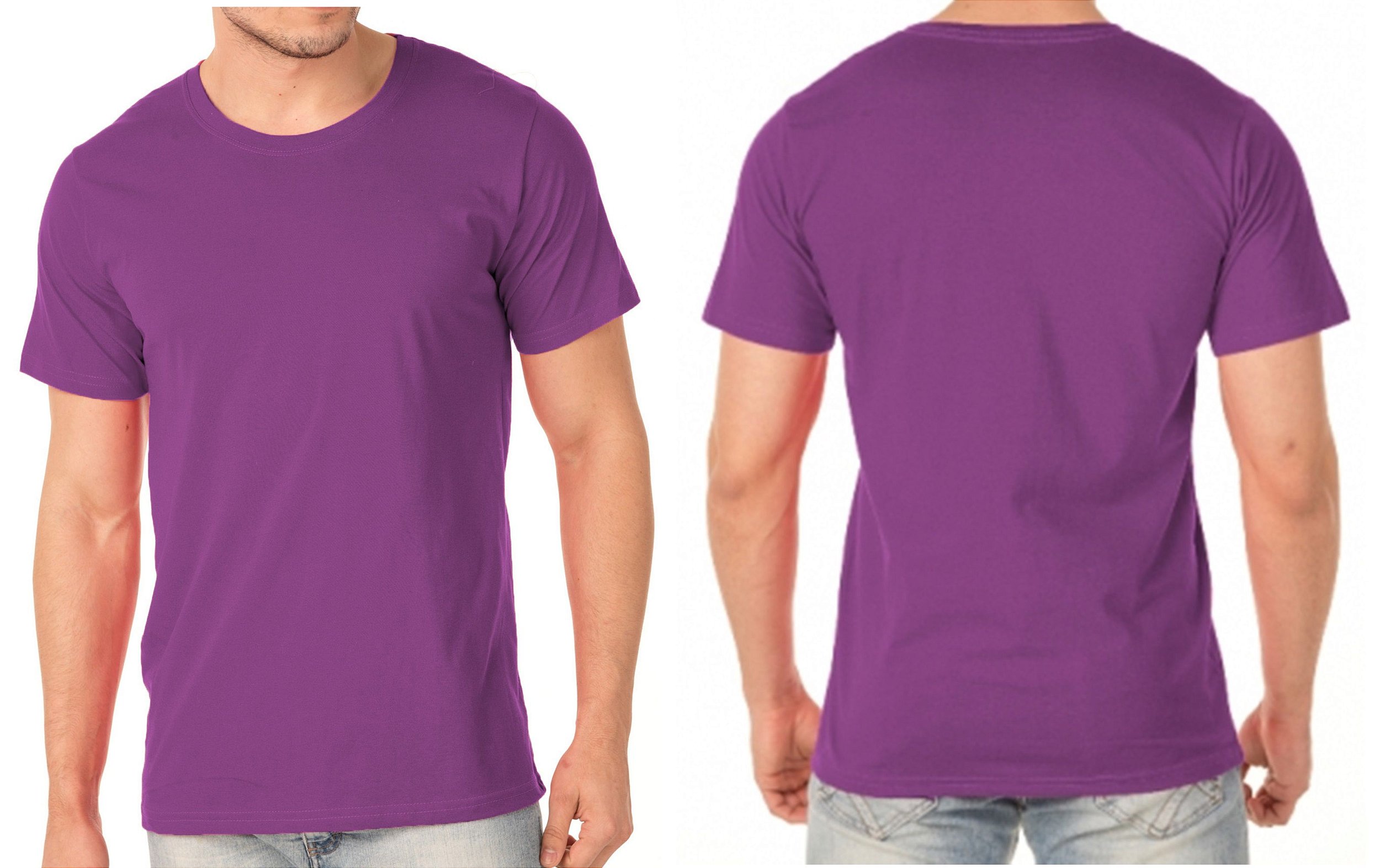 Camiseta Algodão Premium Masculina Roxo - Innovare Sul - Loja de ...