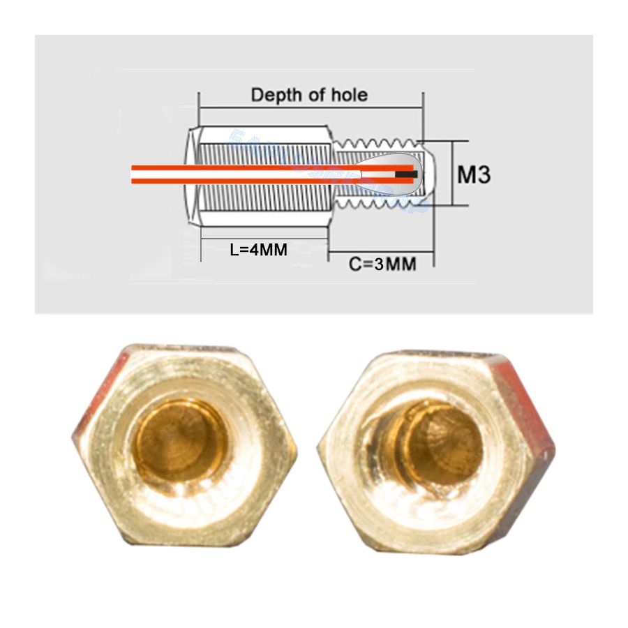 Termistor NTC 100K Ohm 3950 M3 - Loja 3D House: Tudo para sua Impressora 3D Termistor NTC 100K Ohm 3950 M3 - Loja 3D House: Tudo para sua Impressora 3D