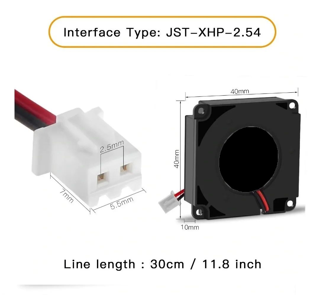 Cooler Radial 4010 24v - Loja 3D House: Tudo para sua Impressora 3D