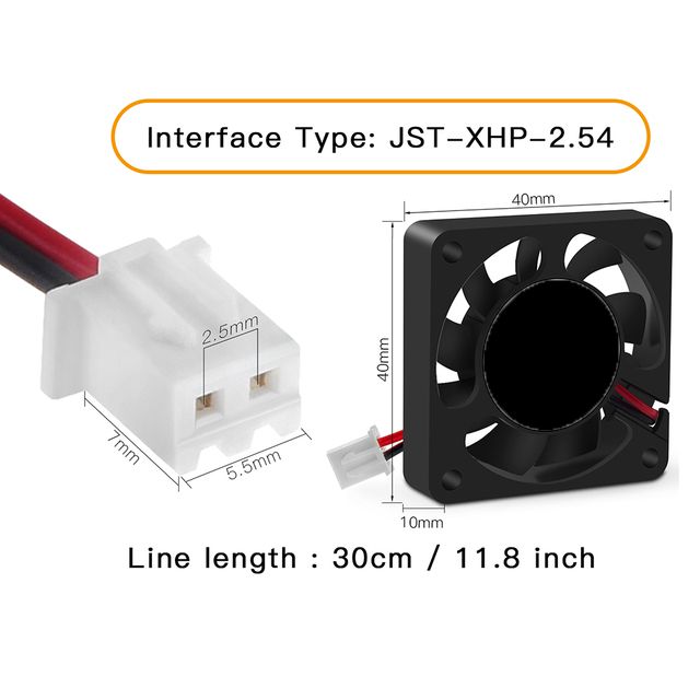 Fan Cooler 4010 12v - Loja 3D House: Tudo para sua Impressora 3D