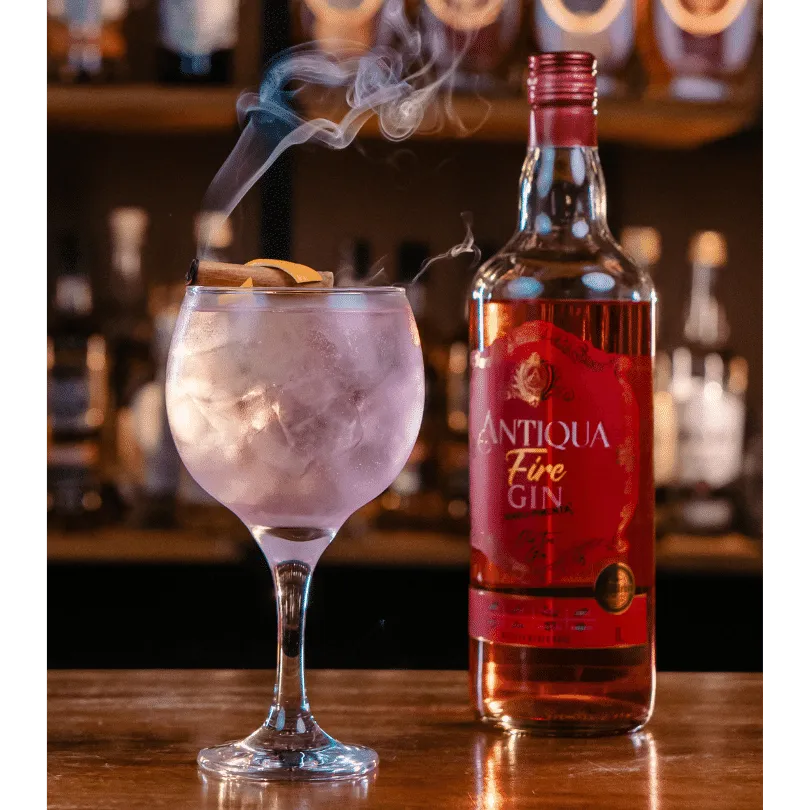 WEBER HAUS - Antiqua Gin Fire com Jambu e Pimenta - 1000ml - Specialità ...