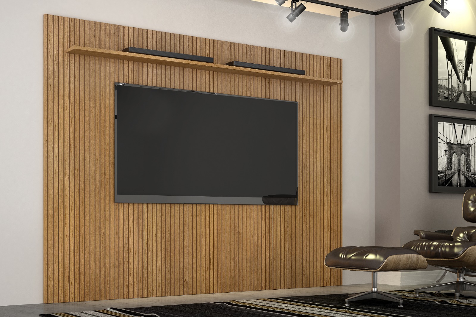 PAINEL FRISADO CURITIBA 2,24X2,18 - CINAMOMO - Guido - Especialista em ...