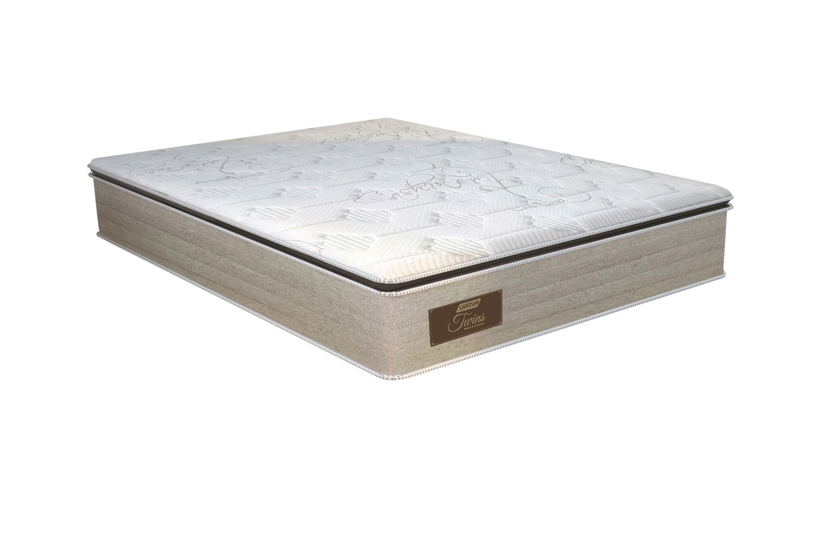 COLCHAO GAZIN TWINS 193X203X34 M.ENS. (292008) MR ./CASTOR - Casa Guido ...