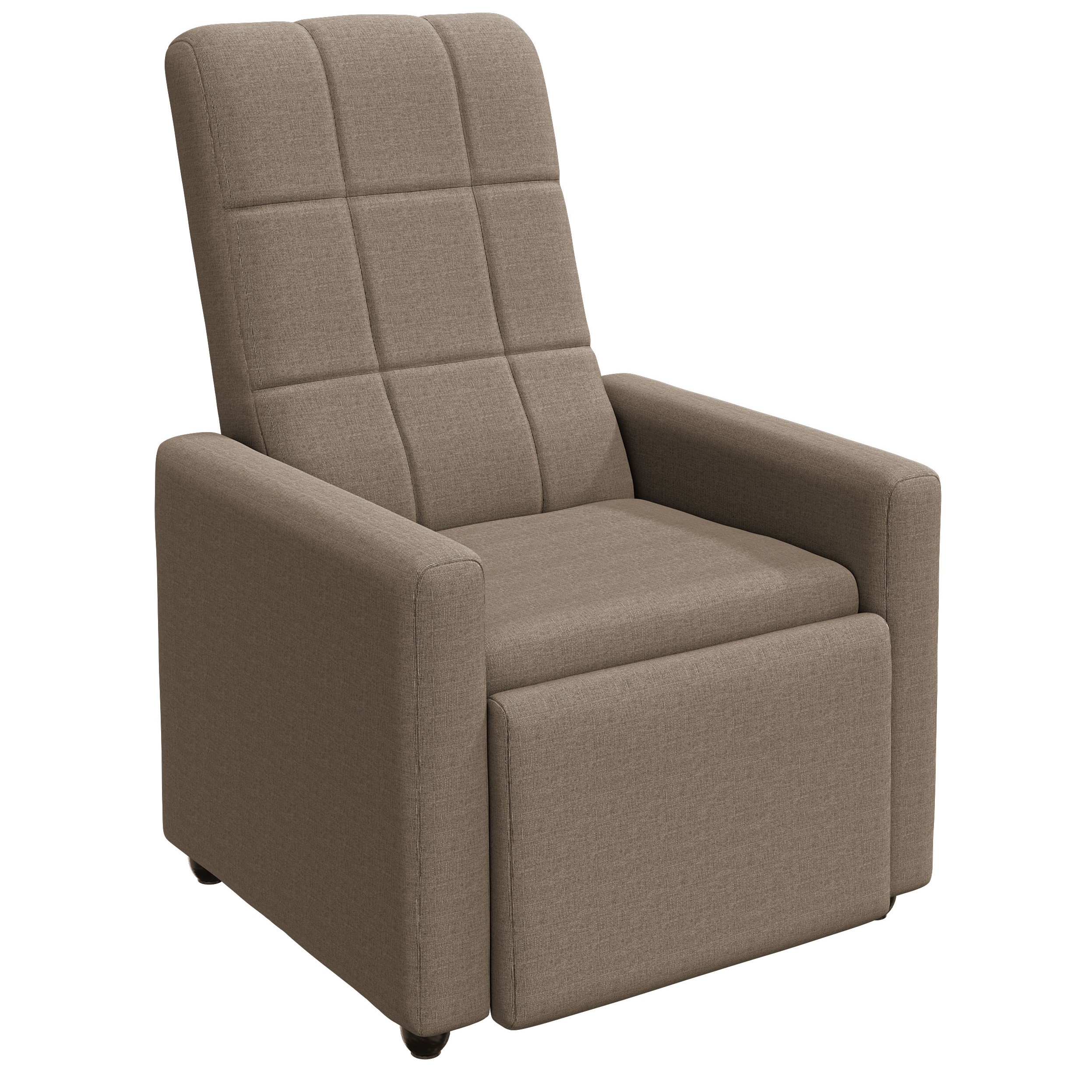 POLTRONA RECLINAVEL DELARE DIANA TC 170.05 ./MARROM CLARO - Casa Guido ...