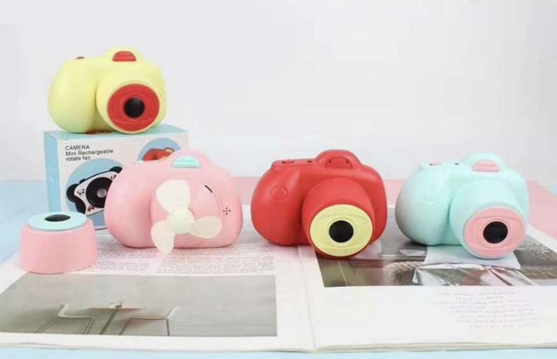 MINI VENTILADOR CAMERA - OCRAFT - Loja de Presentes