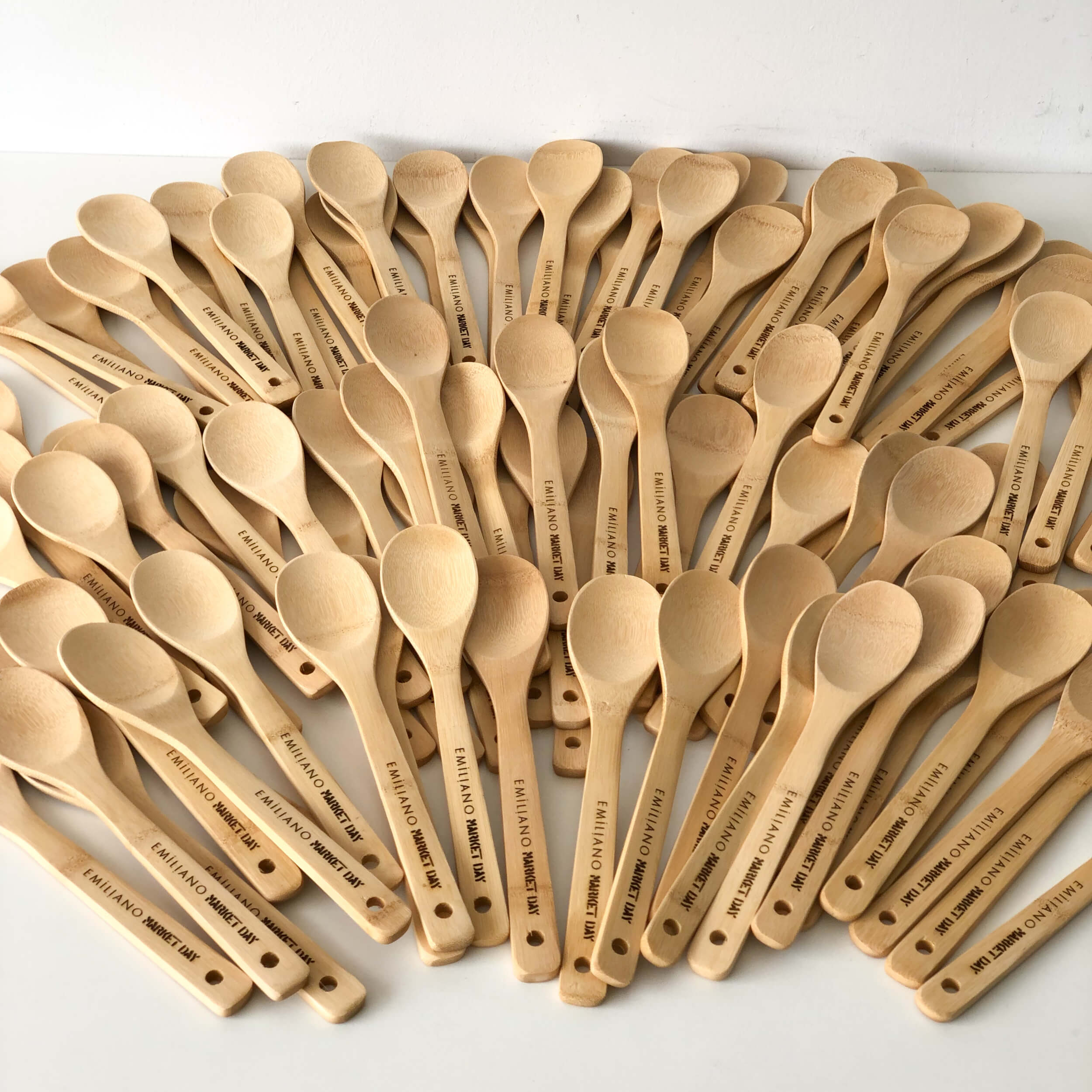 Colher Pau 30 cm Personalizada com Logo Brinde Corporativo - HOME GIFTS