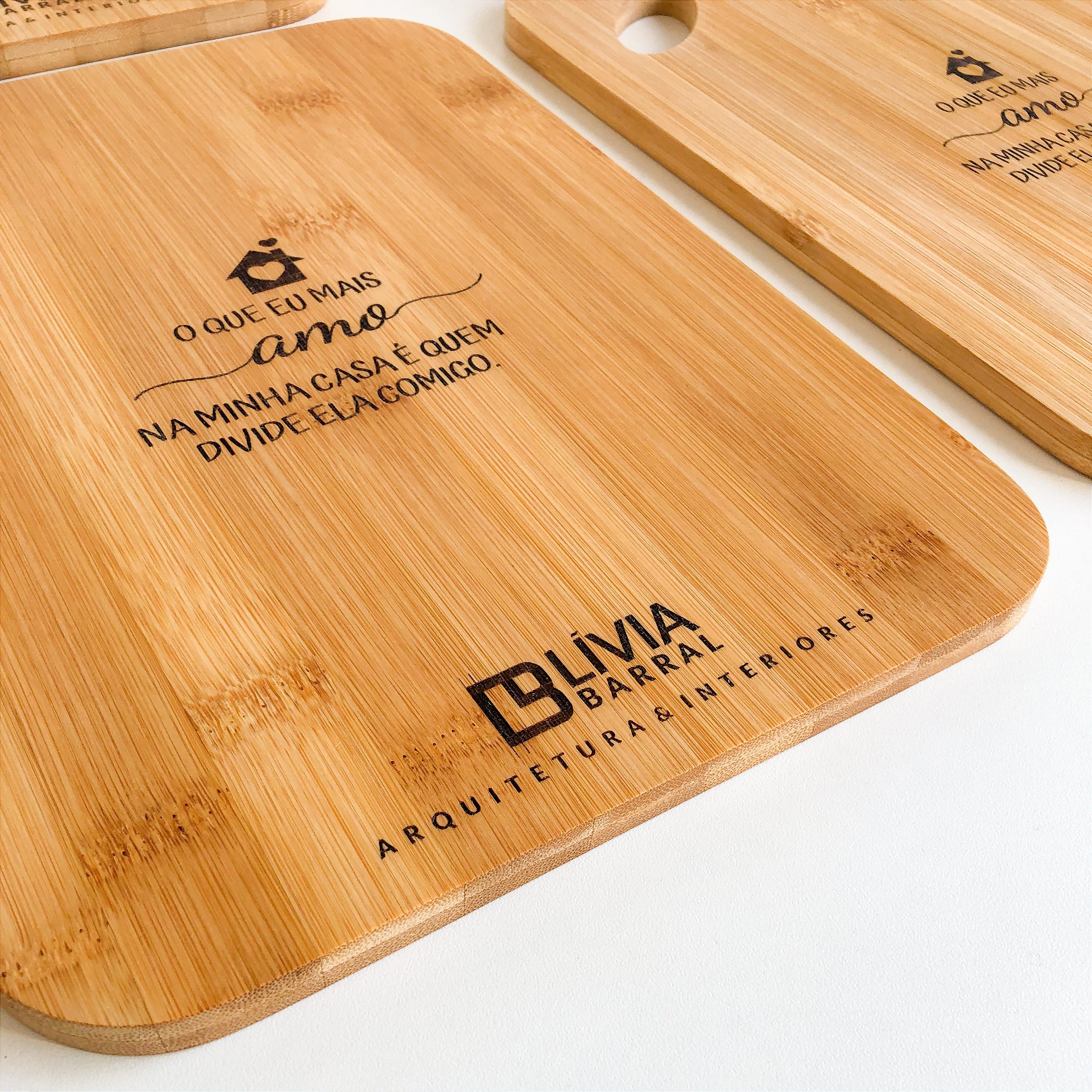 Tábua Personalizada 28x21 cm com Logo Brinde Corporativo - HOME GIFTS