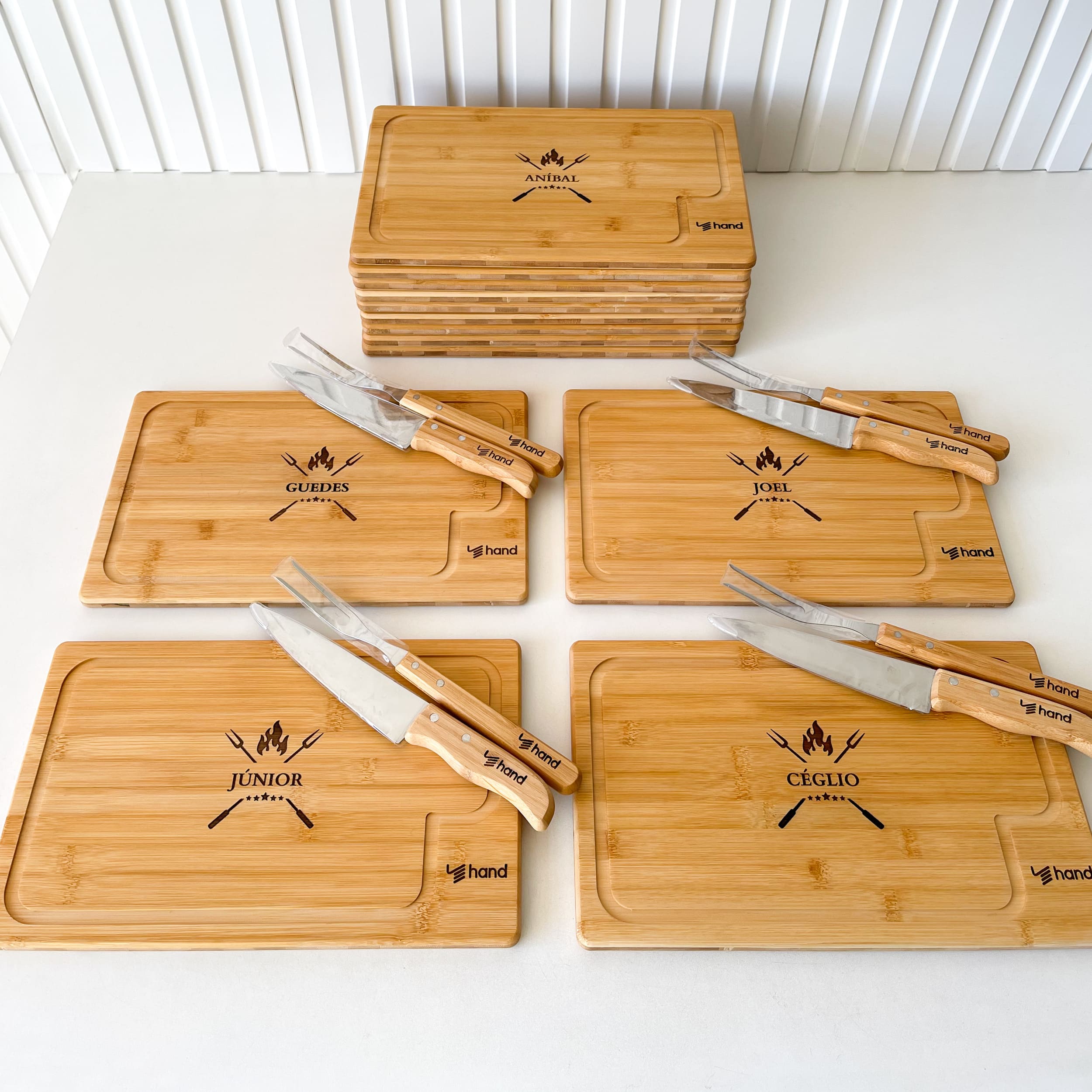 Kit Churrasco Personalizados Brinde Corporativo Dia dos Pais - HOME GIFTS