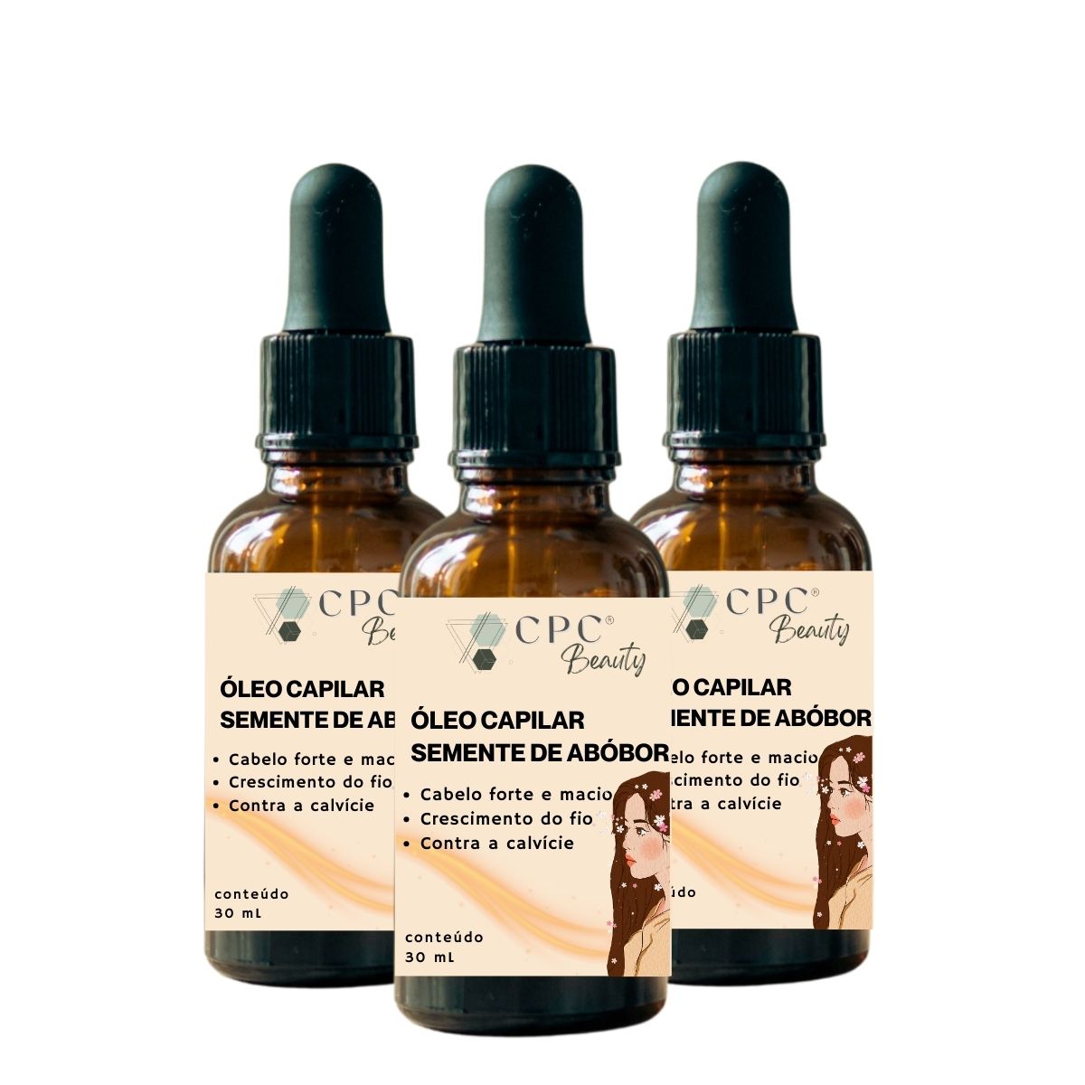 Óleo Capilar Antiqueda de Semente de Abóbora CPC Beauty - Casa Pet Clean
