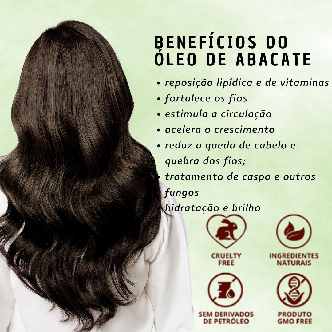 Óleo Capilar Reparador de Abacate CPC Beauty - Casa Pet Clean