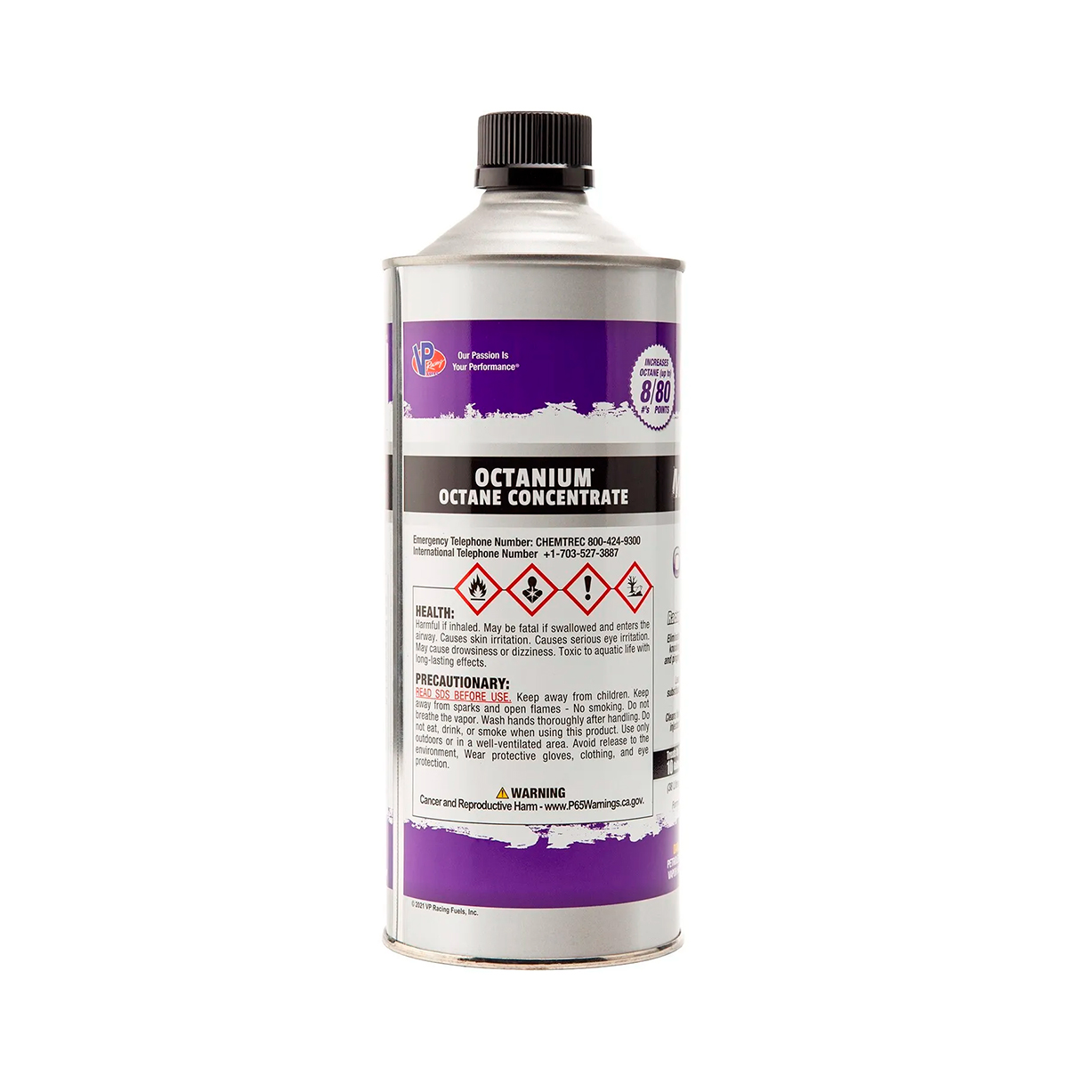 Madditive (ROXO) Octanium Octane Booster Com Chumbo 946ml 1QT VP Racin ...