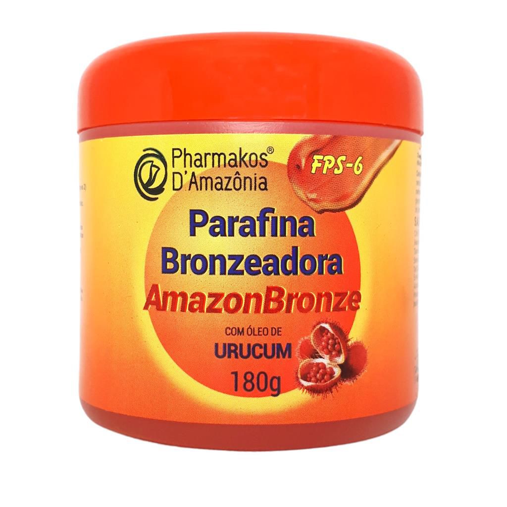 Kit 12 Parafinas Bronzeadoras com Urucum Amazon Bronze Pharmakos 180g ...