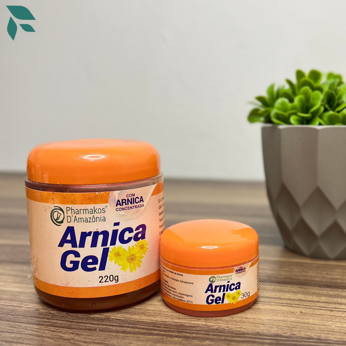 Gel De Arnica 30gr Pharmakos - Natunutra