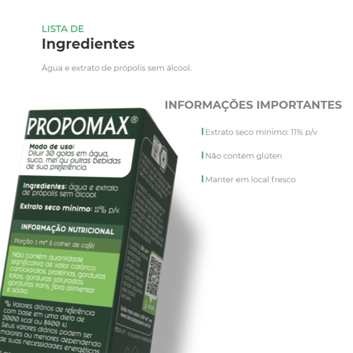 Propomax Extrato Aquoso De Própolis 30ml Apis Flora - Natunutra