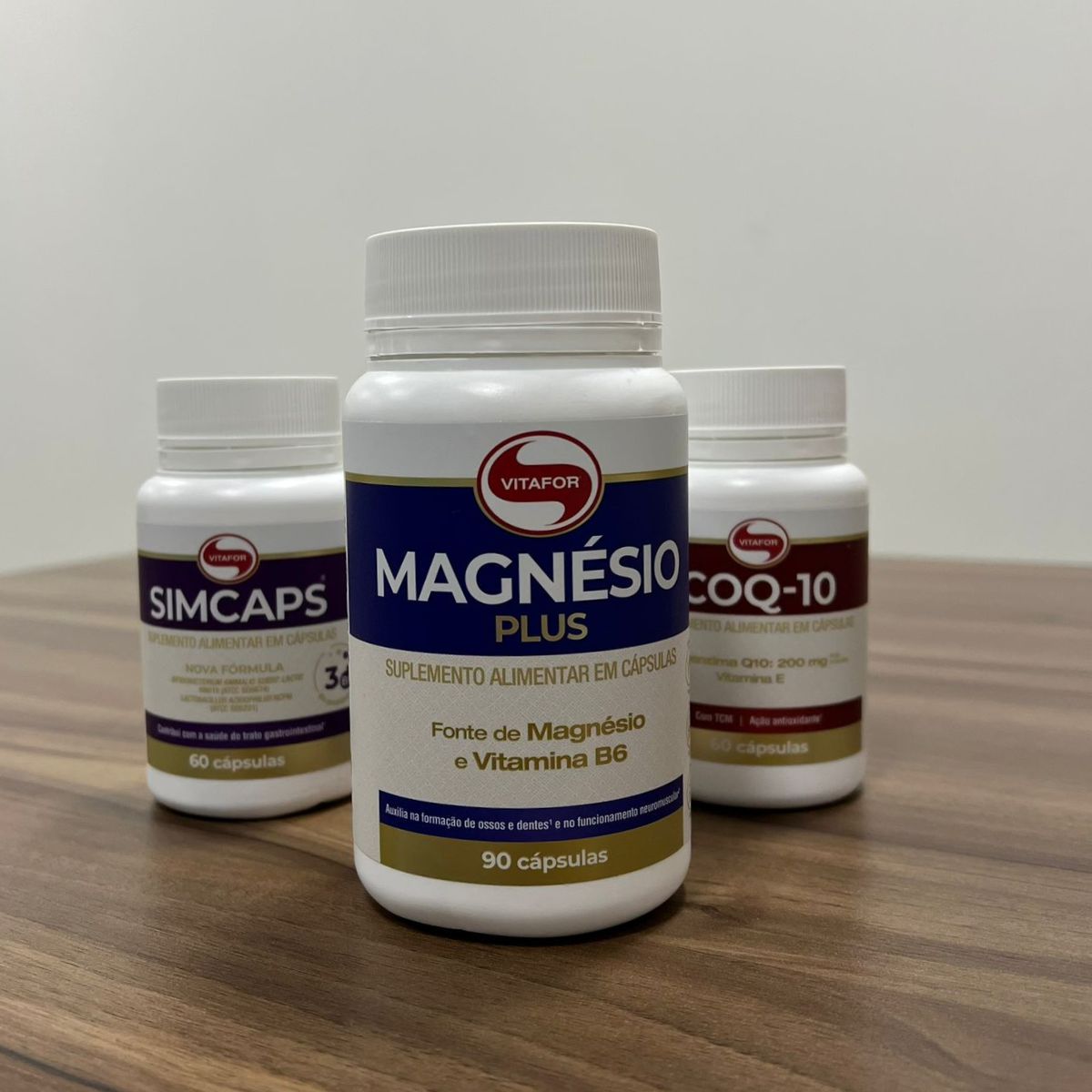 Magnésio Plus 90 Cápsulas Vitafor - Natunutra