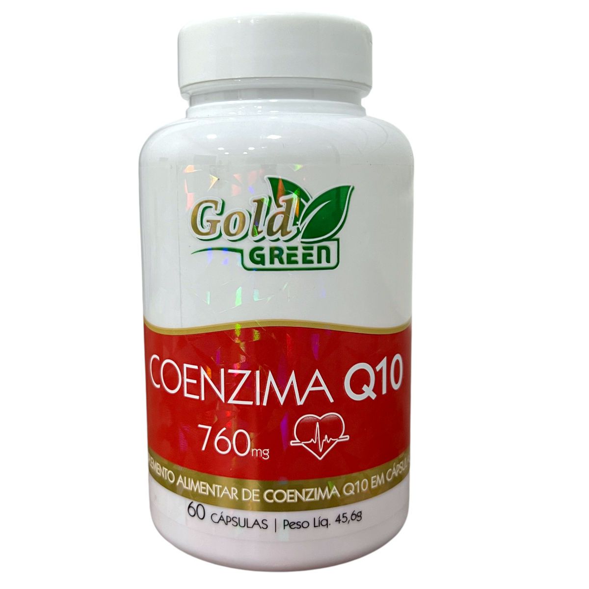 Coq 10 Coenzima Q10 760mg 60 Capsulas Gold Creen - Natunutra