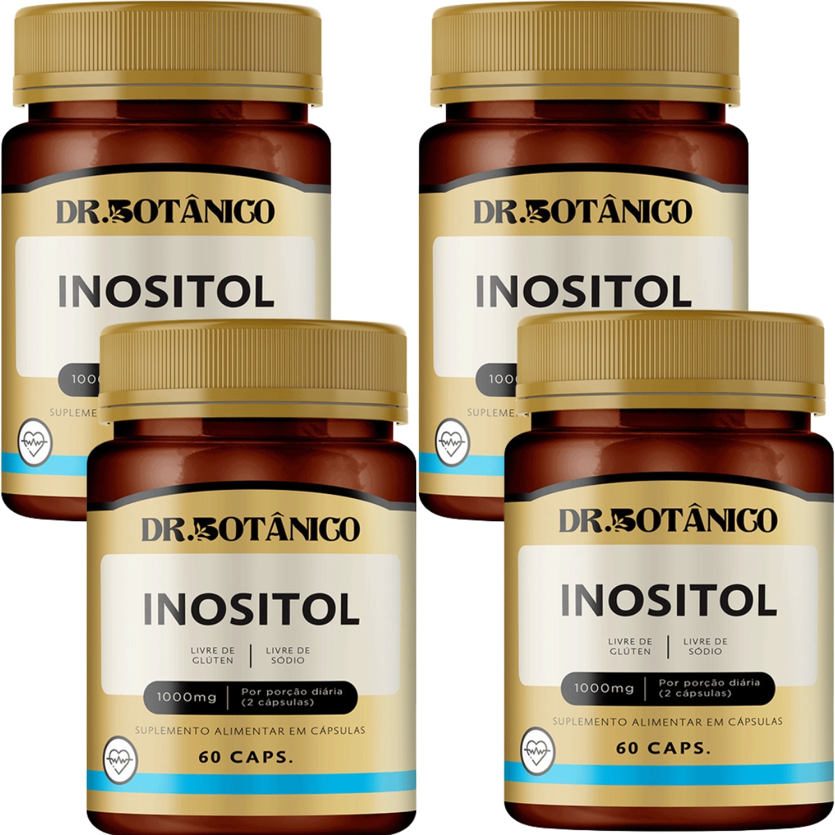 Inositol 1000 Mg 60 Cápsulas Dr Botânico - Natunutra