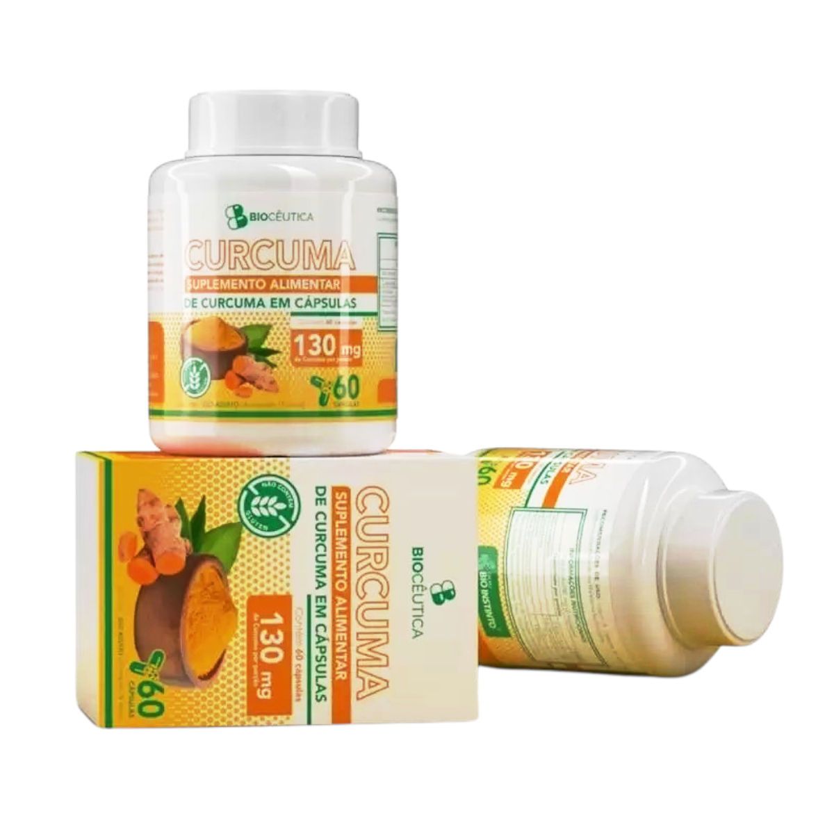 Cúrcuma 60 Cápsulas Biocêutica - Natunutra