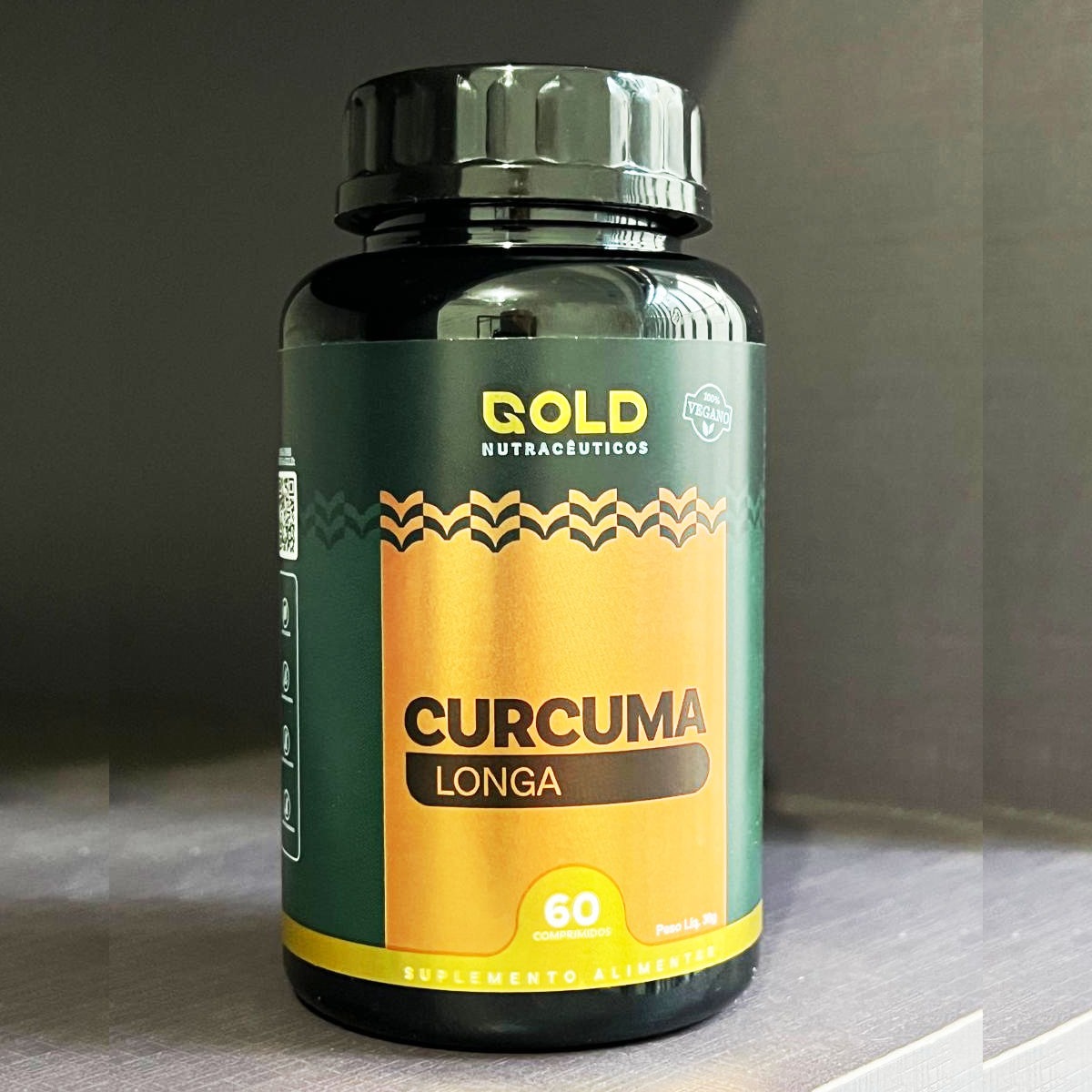 Cúrcuma Longa Vegana 60 Comprimidos Gold Nutracêuticos - Natunutra