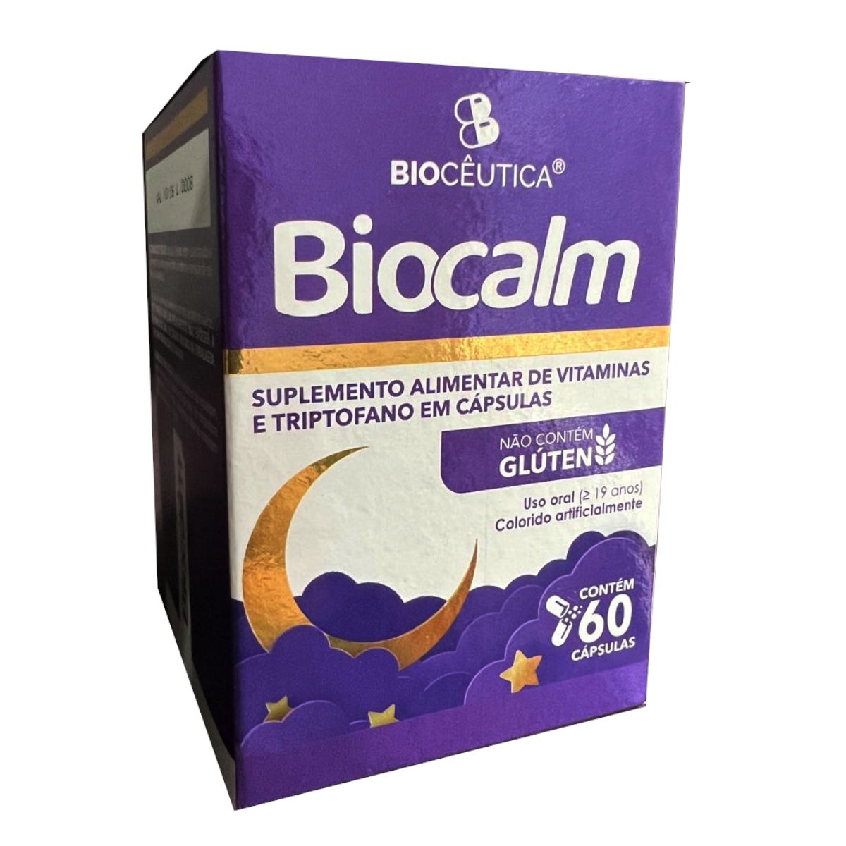 Biocalm 60 Cápsulas Biocêutica - Natunutra