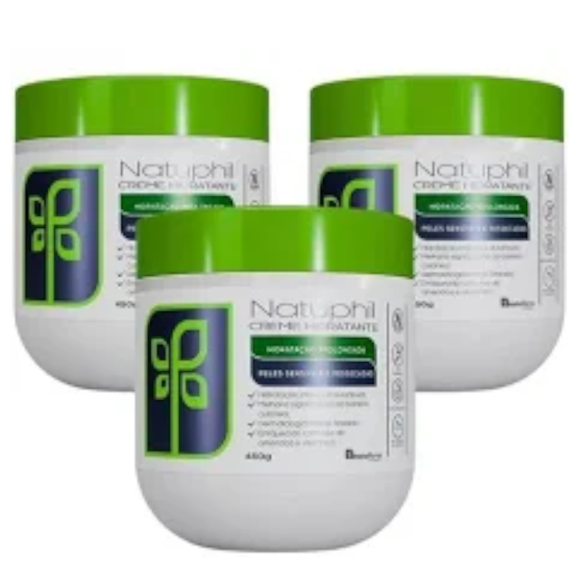 Creme Hidratante Natuphil 450g Natuflores - Natunutra