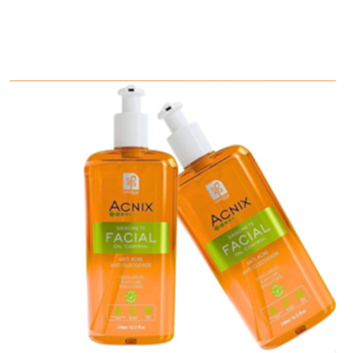 Sabonete Facial Oil Control Acnix 240ml Natuflores - Natunutra