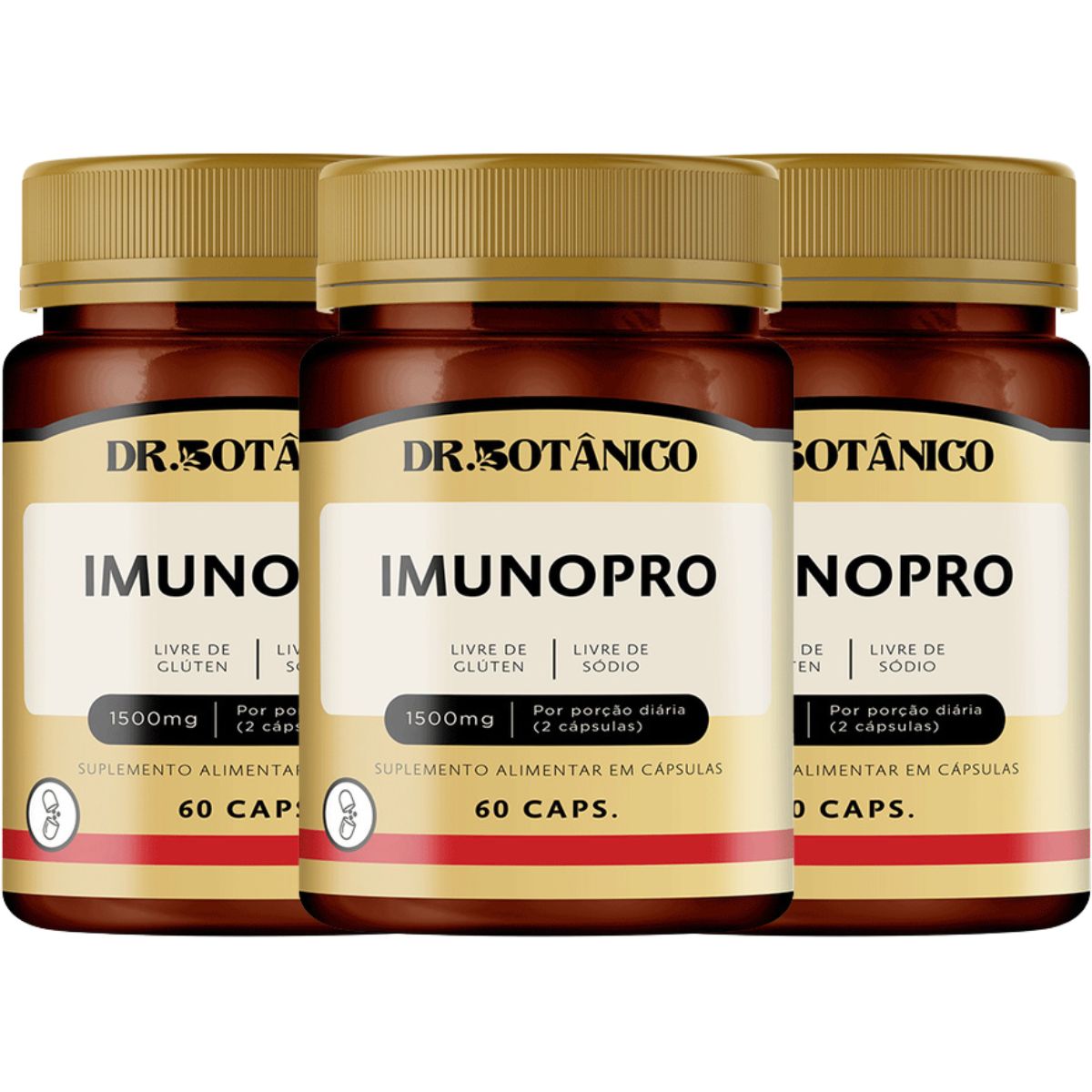 ImunoPro 1500Mg 60 Cápsulas Dr Botânico - Natunutra