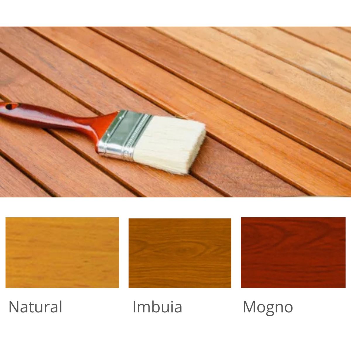 Verniz Marítimo Brilhante 3,6L Incolor P/ Madeira MAZA - Casarin Home