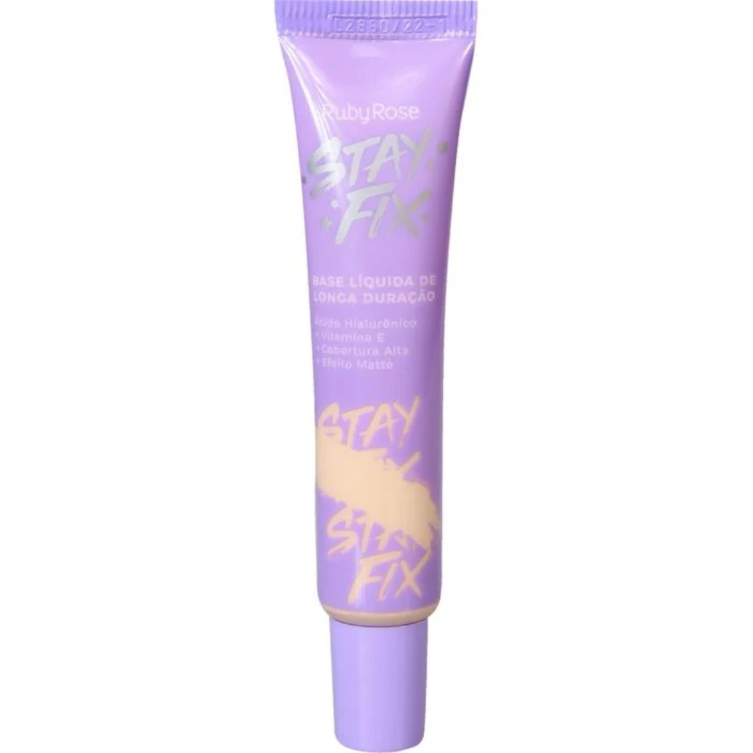 Base Líquida Stay Fix - Ruby Rose - Luxx Make Up