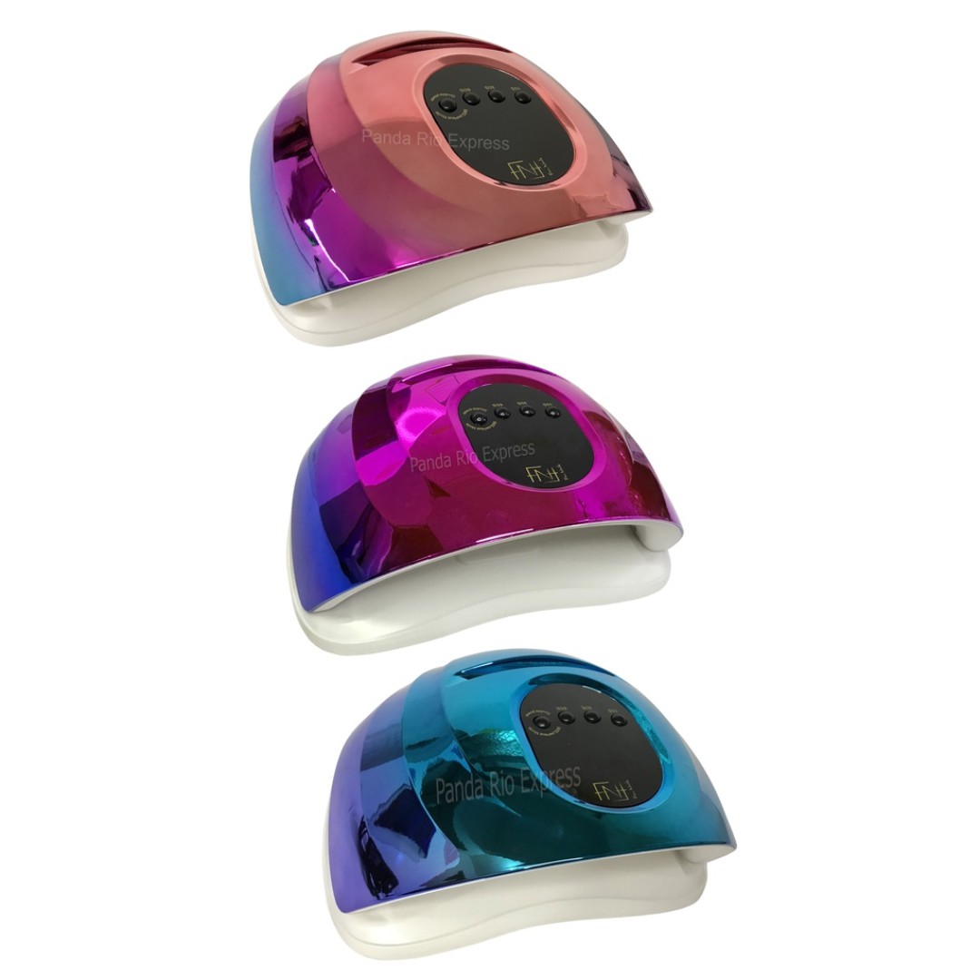 Cabine Led Uv Sun Cromada - FN Fan Nails - Luxx Make Up