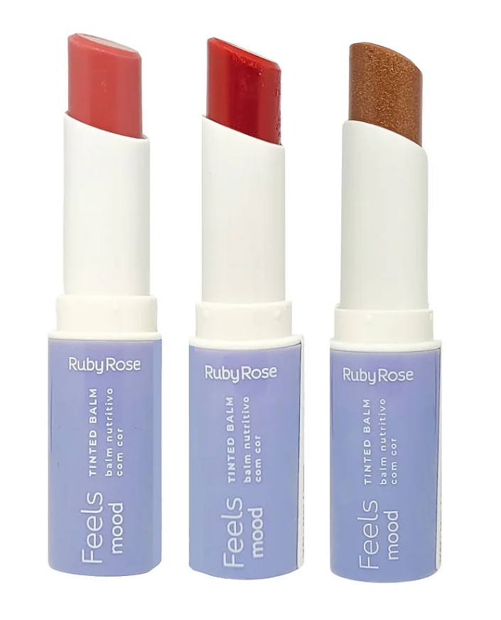 Tinted Balm Feels Mood - Ruby Rose - Luxx Make Up