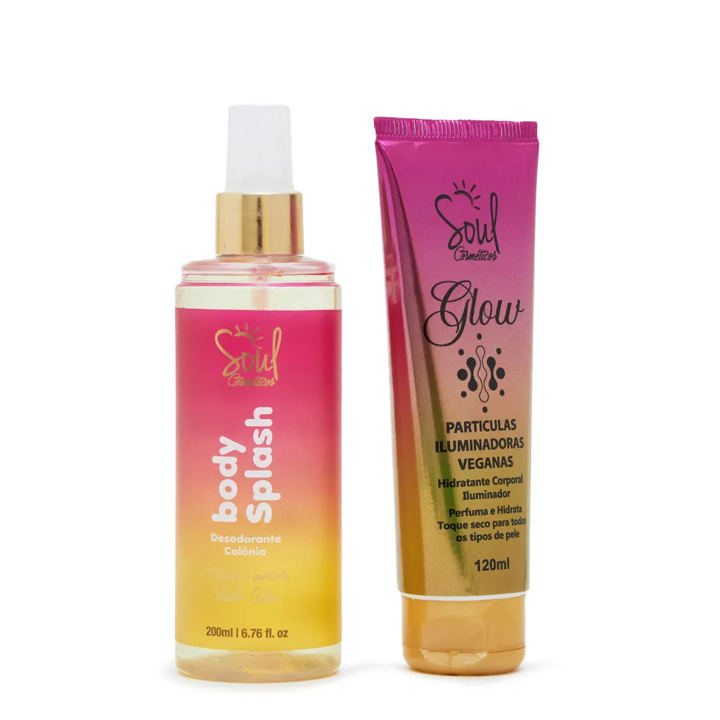 Kit Glow - Soul Cosméticos - Luxx Make Up